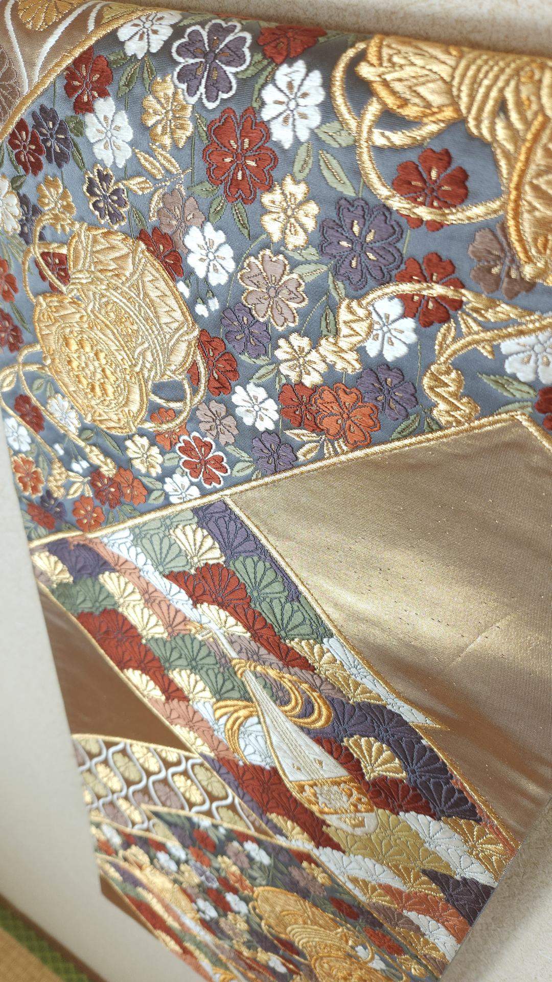 Fukuro Obi instruments Japonais dorés - DIY District