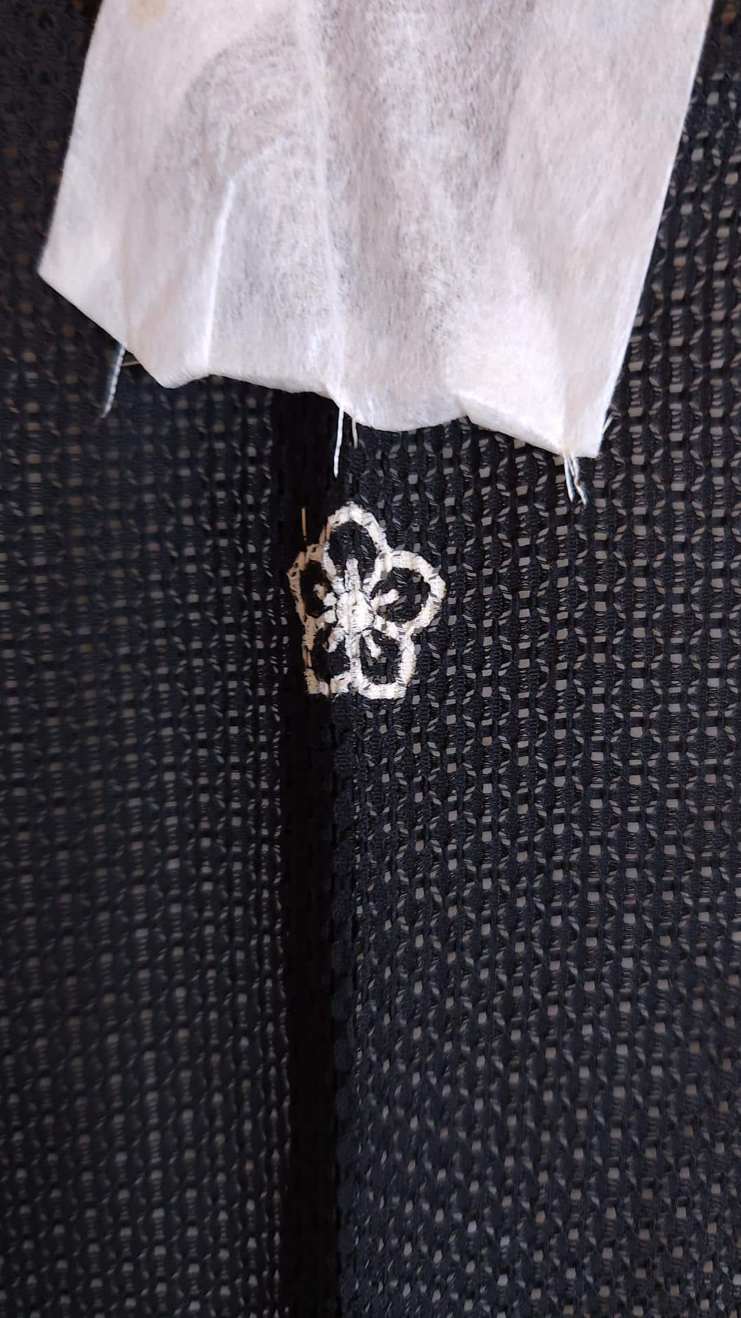 Japanese lace Haori with traditional carts - DIY District